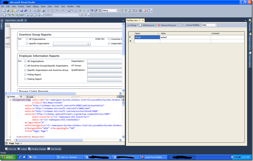 A Static State: Visual Studio 2010 Multiple Code Windows